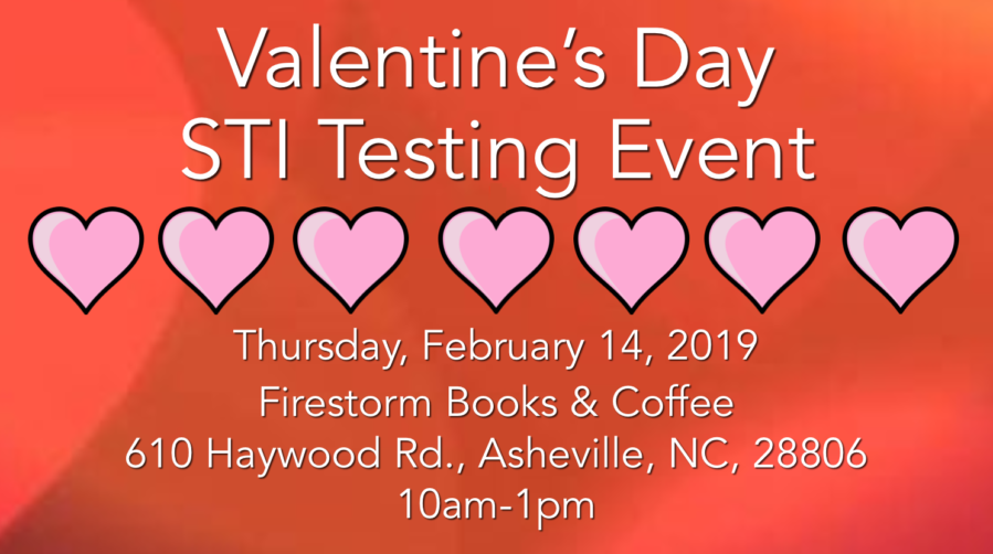 February 14 | Valentine’s Day STI Testing Event - WNCAP